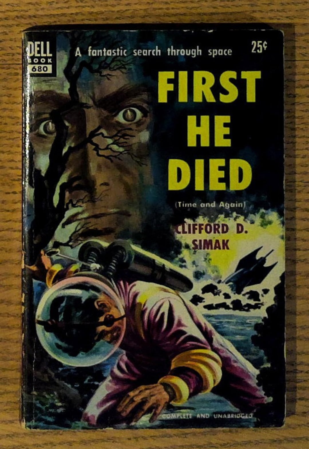 First He Died (time and Time Again) by Clifford D. Simak - Etsy