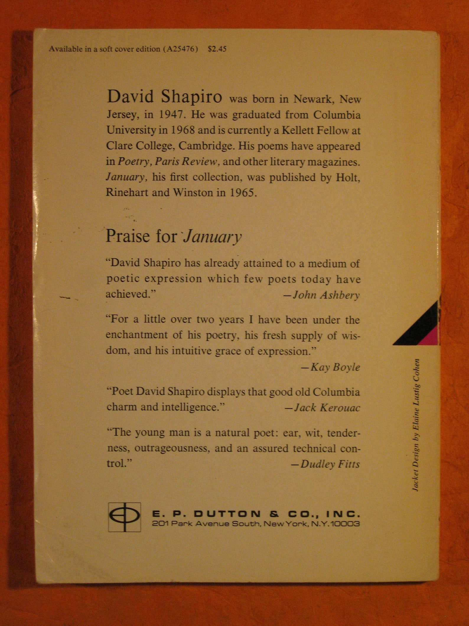 Poems for Deal by David Shapiro - Etsy