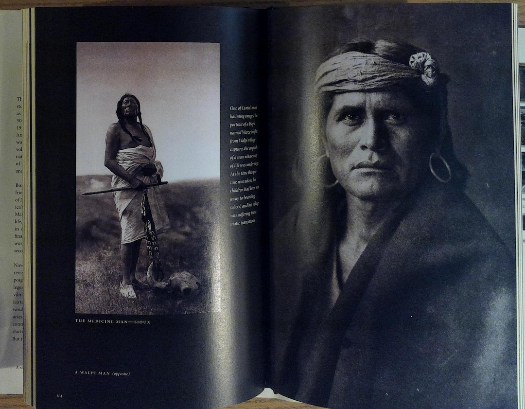 Edward S. Curtis: Coming to Light by Anne Makepeace - Etsy