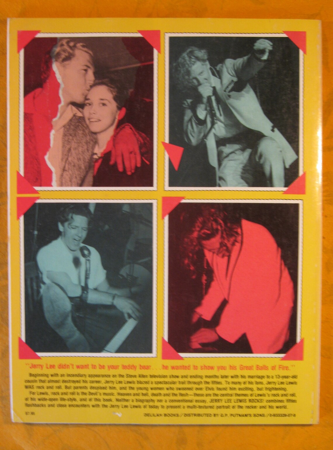 Jerry Lee Lewis Rocks by Robert Palmer | Etsy