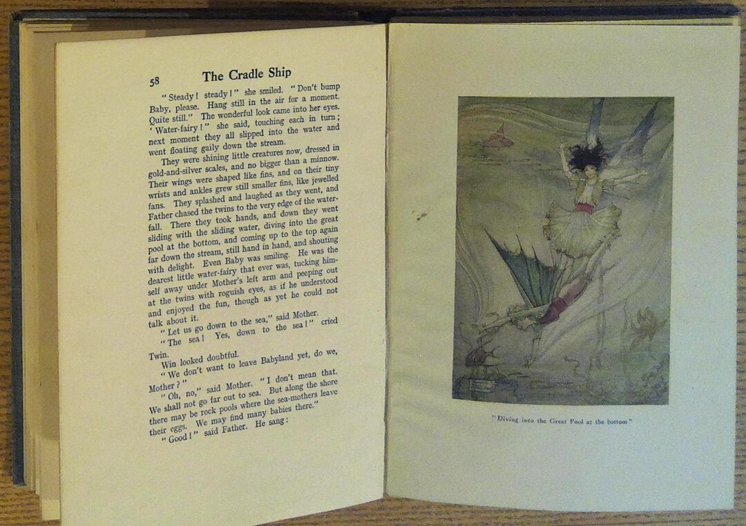 The Cradle Ship by Edith M. Howes - Etsy