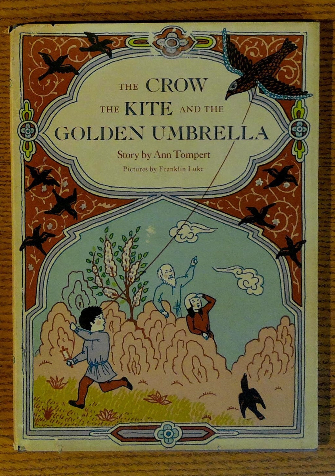 The Crow the Kite and the Golden Umbrella by Ann Tompert - Etsy