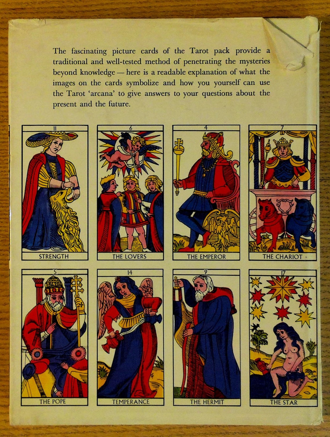 The Book of Tarot by Fred Gettings - Etsy
