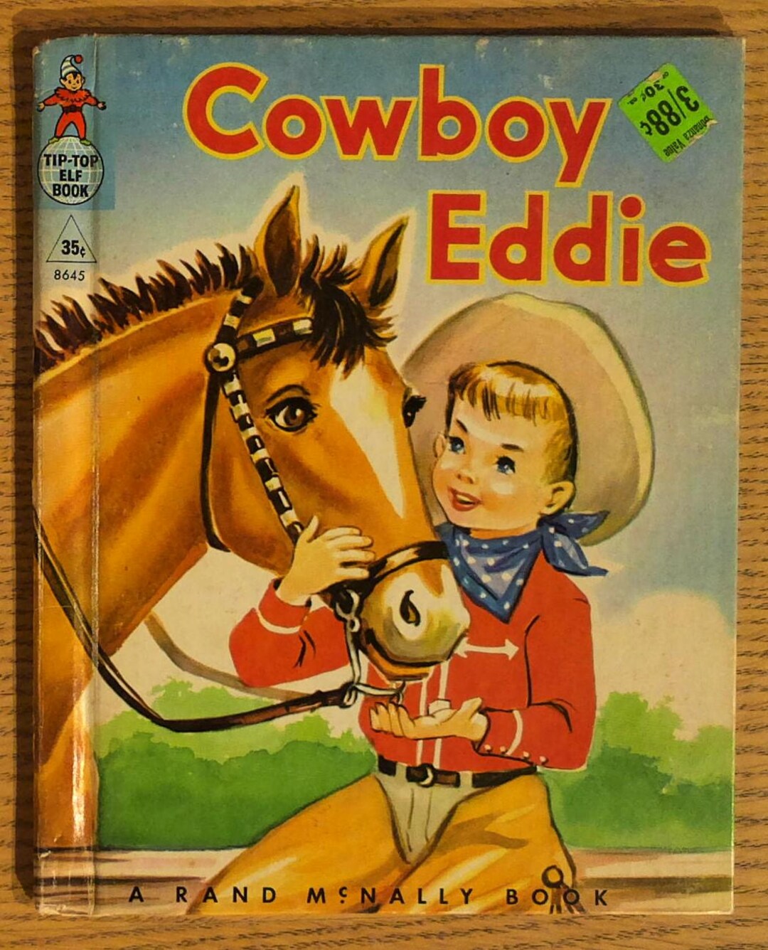 Cowboy Eddie: Tip Top Elf Book, 1950s Rand Mcnally · Dorothy Grider ...