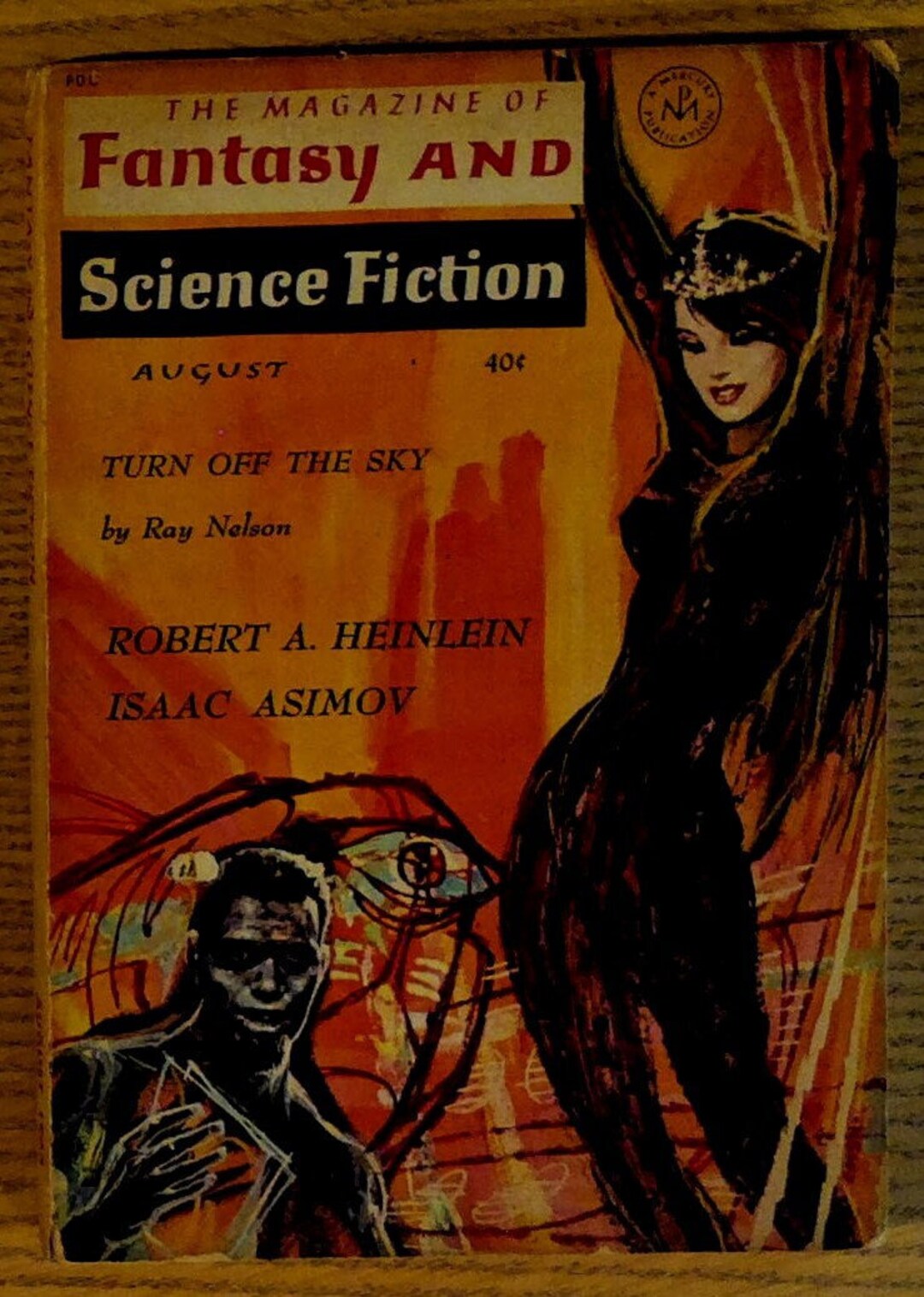 Magazine of Fantasy and Science Fiction August 1963 , Vol. 25 #2 by ...