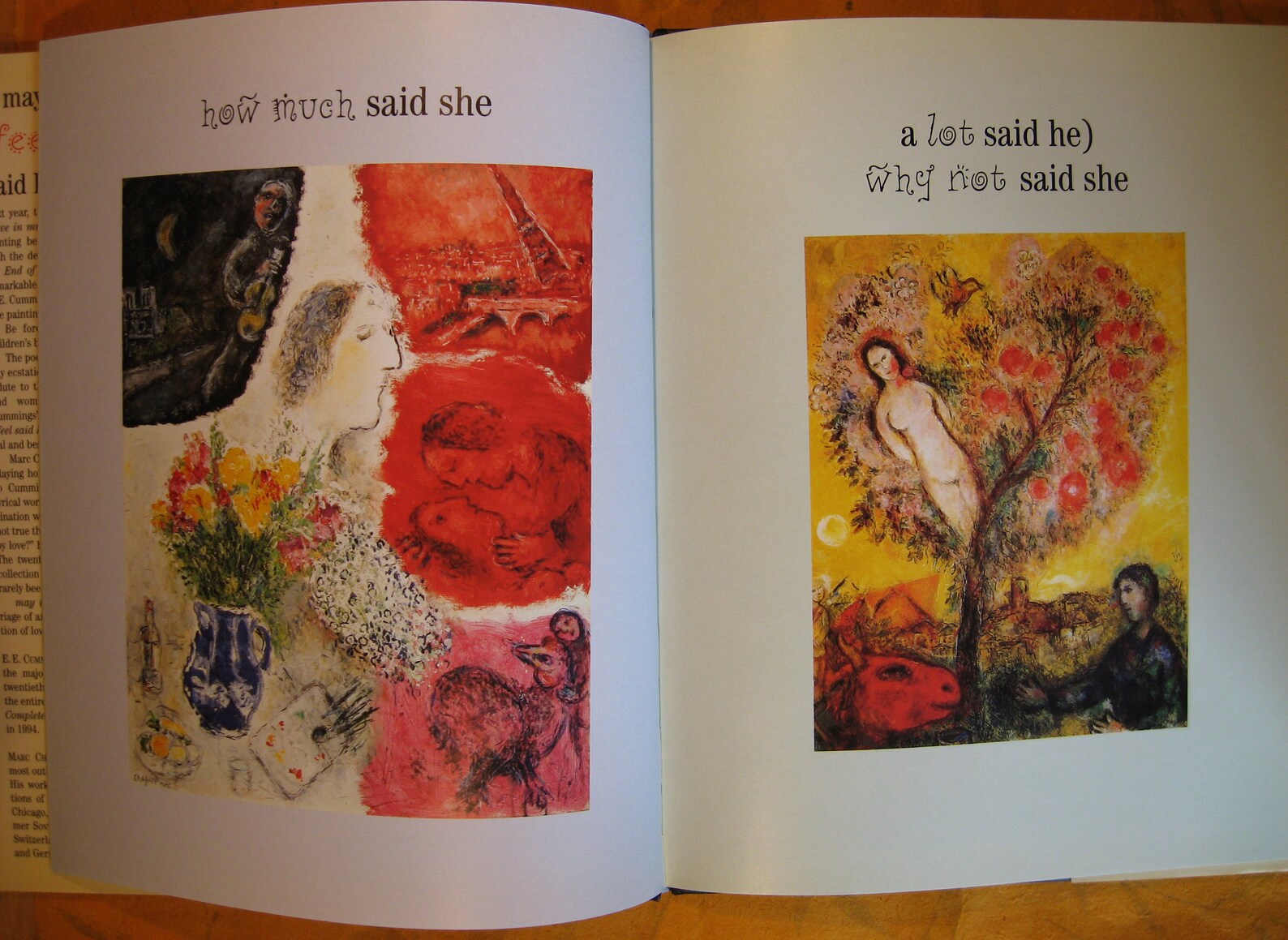 May I Feel Said He art & Poetry by E.e. Cummings and Marc - Etsy