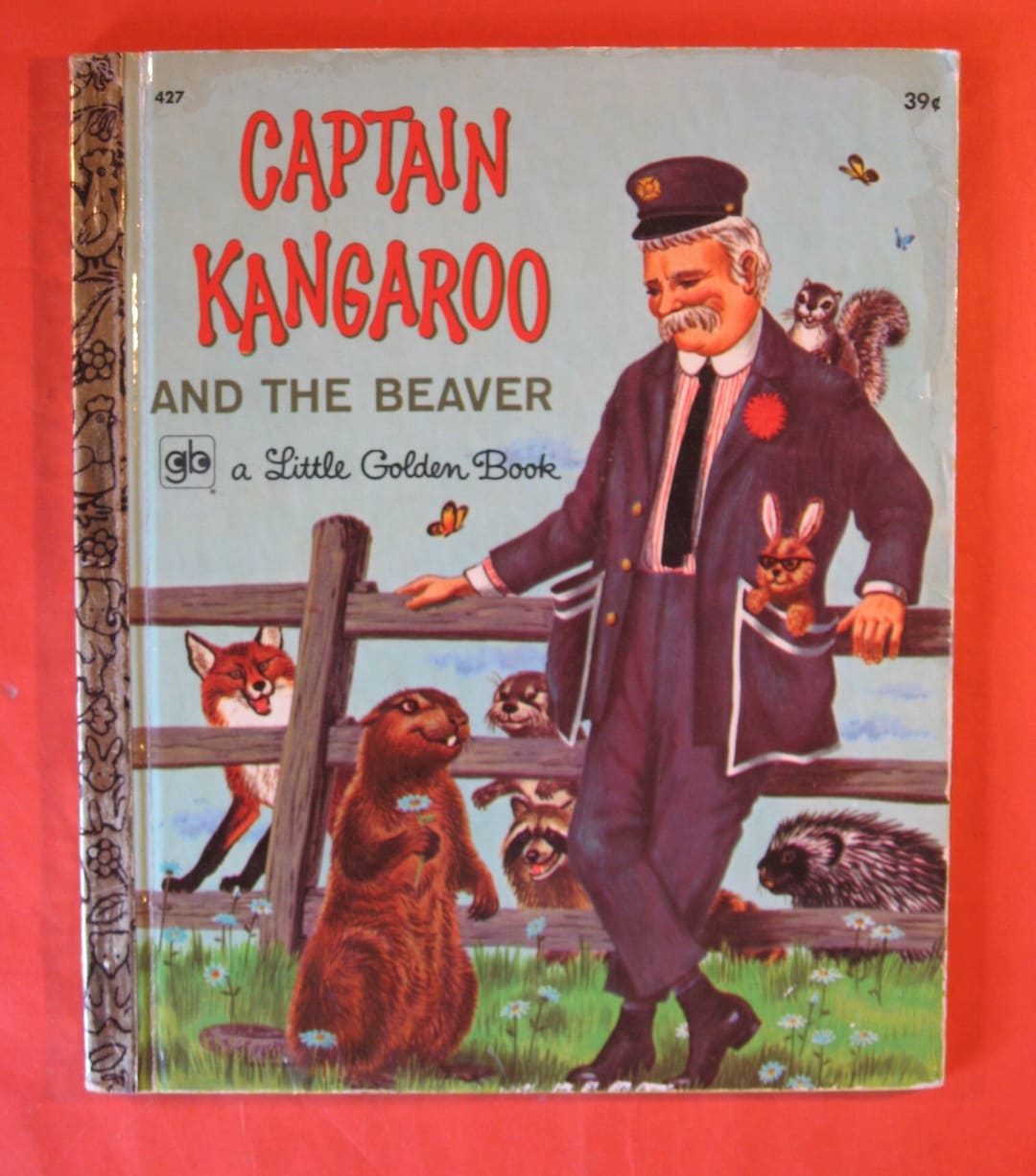Captain Kangaroo and the Beaver by Carl Meling (little Golden Book) - Etsy