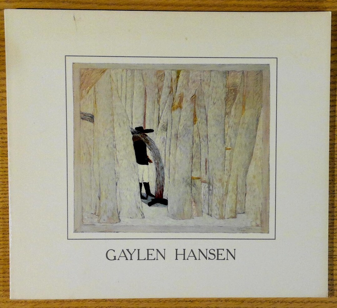 Gaylen Hansen: the Paintings of a Decade, 1975-1985 - Etsy