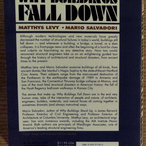 Why Buildings Fall Down: How Structures Fail by Matthys Levy and Mario ...