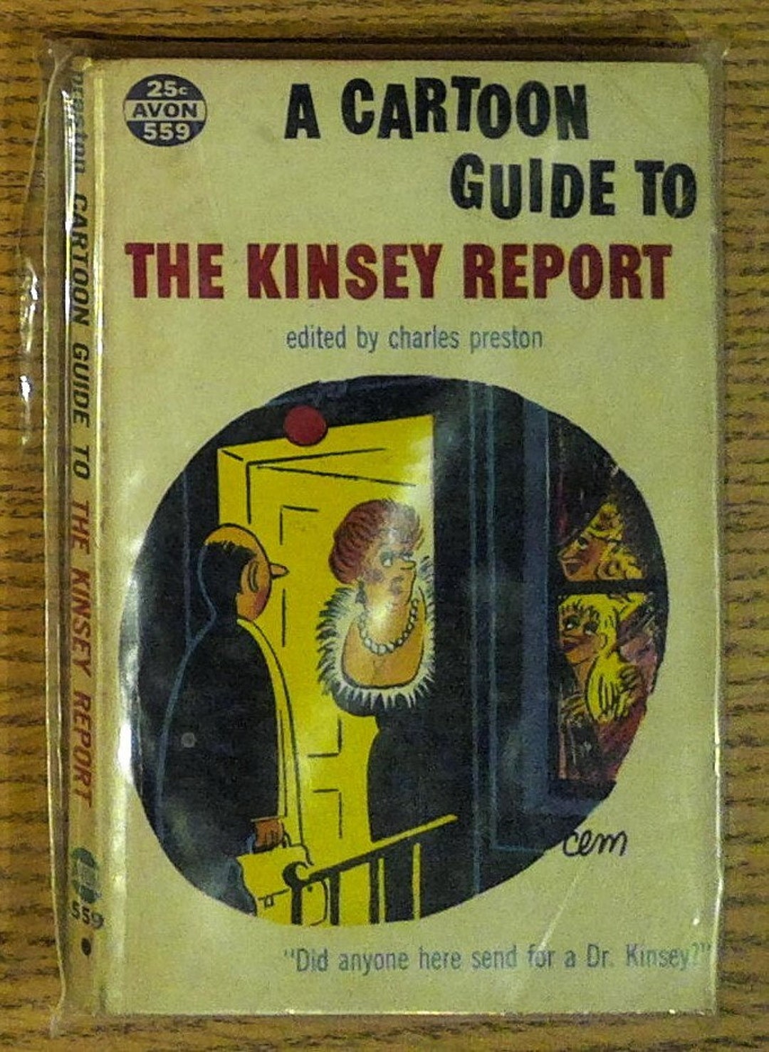 A Cartoon Guide to the Kinsey Report Edited by Charles Preston - Etsy