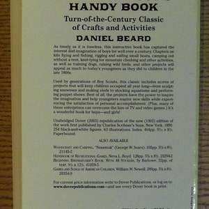 The American Boy's Handy Book: Turn-of-the-century Classic of Crafts ...