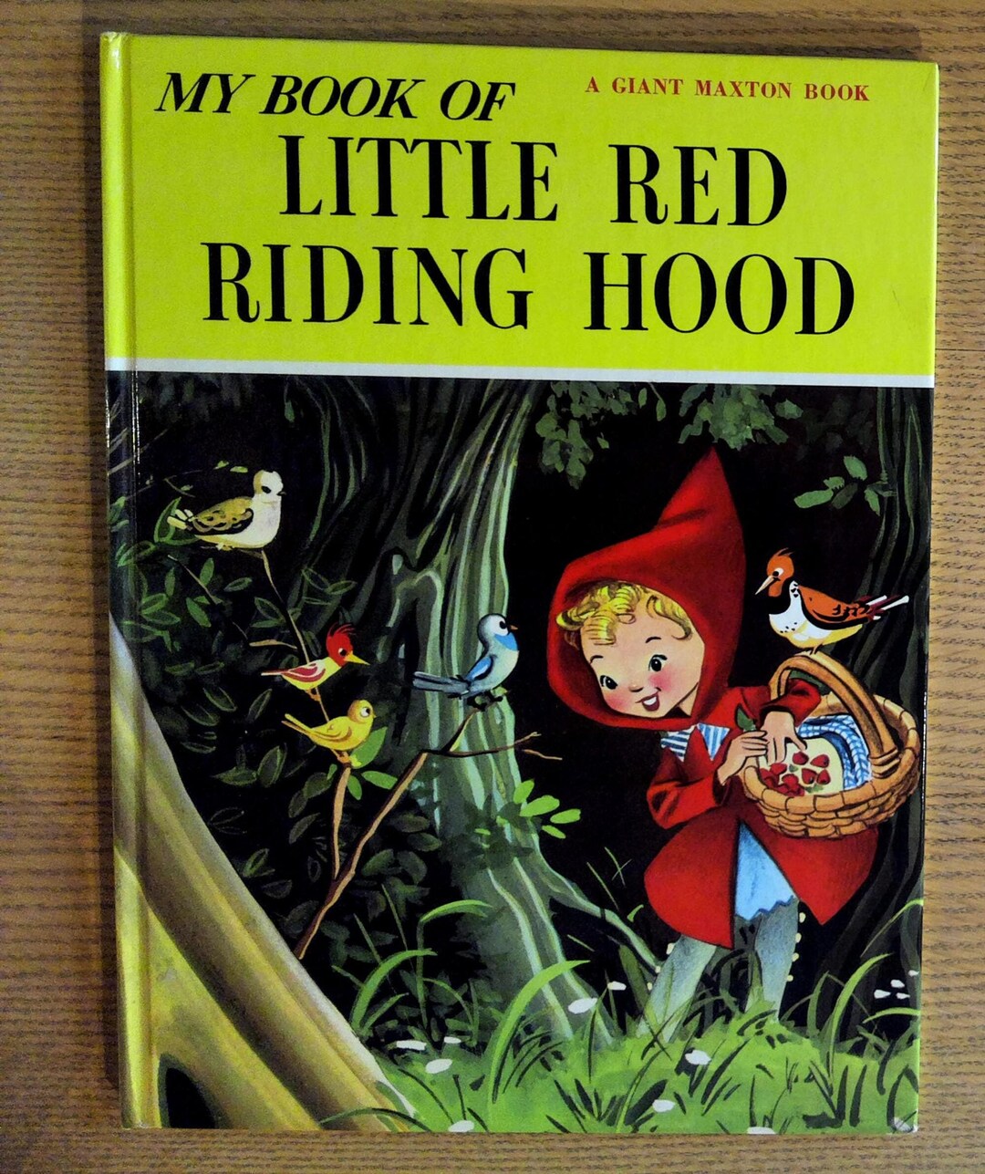 My Book of Red Riding Hood (A Giant Maxton Book) by Carruth, Jane - Etsy