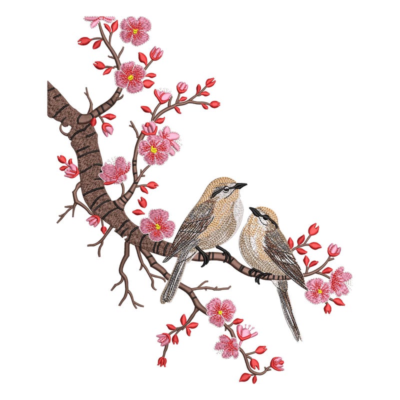 Pink Baby Bird Print - Etsy