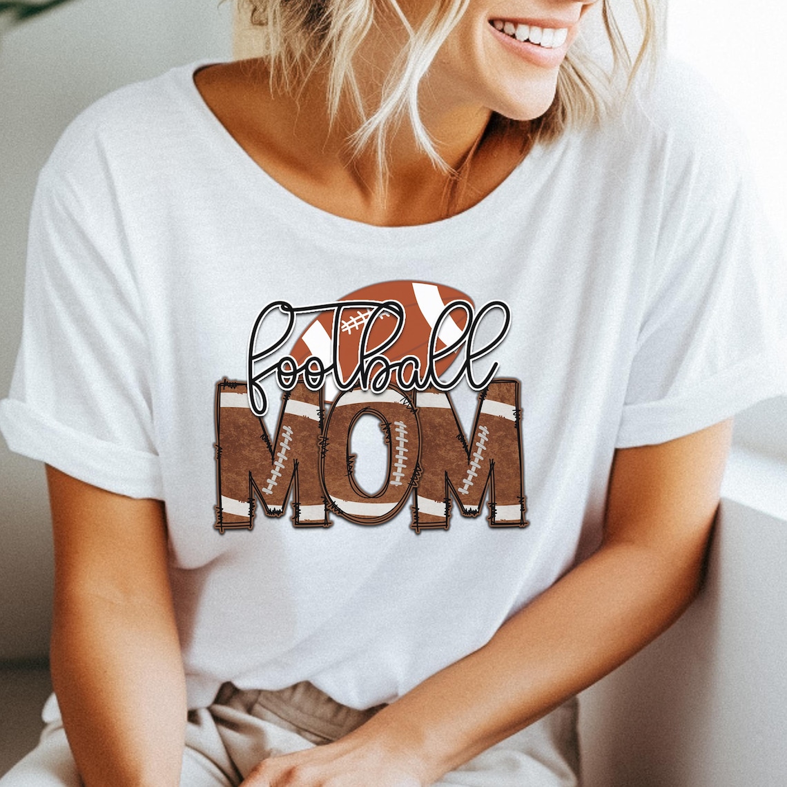 Football Mom PNG Bundle Football Mom Life Supportive Mom Designs ...