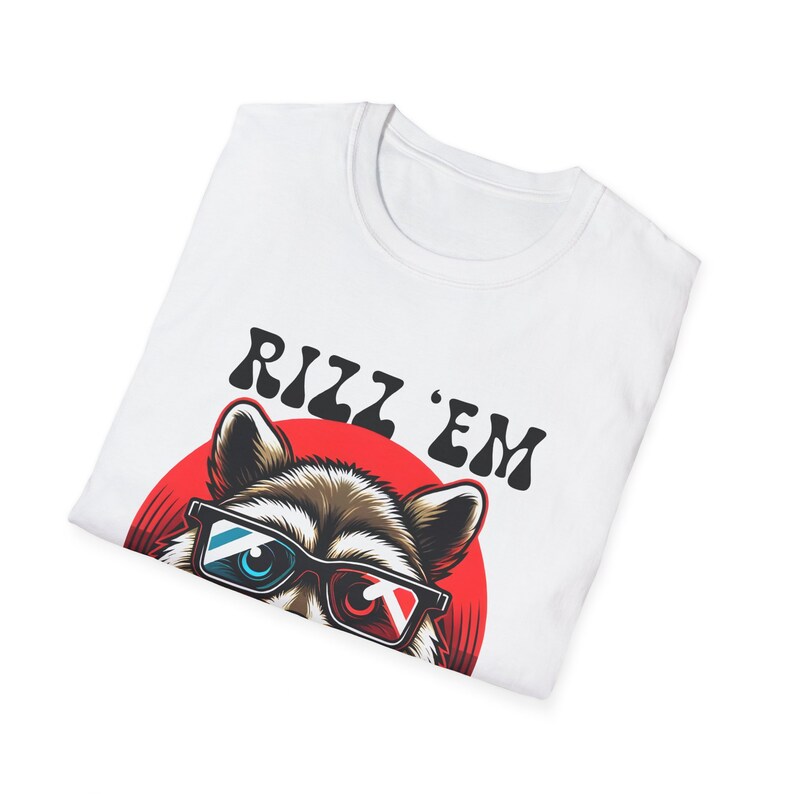 Rizz Em With the Tism Tee inspired Raccoon Graphic Autism Awareness ...
