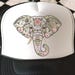 Elephant Embroidery Design, Floral Elephant Head Machine Embroidery ...