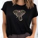 Elephant Embroidery Design, Floral Elephant Head Machine Embroidery ...