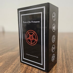 Praxis of the Pentagram, 65 Card Satanic Oracle Deck Plus Guidebook ...