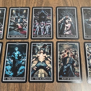 Praxis of the Pentagram, 65 Card Satanic Oracle Deck Plus Guidebook ...