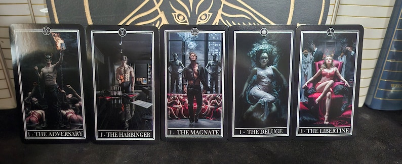 Praxis of the Pentagram, 65 Card Satanic Oracle Deck Plus Guidebook ...