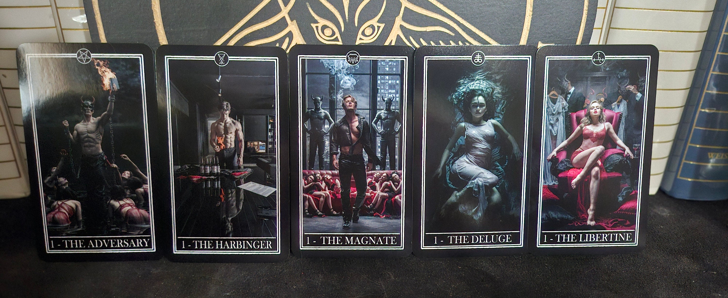 Praxis of the Pentagram, 65 Card Satanic Oracle Deck Plus Guidebook ...