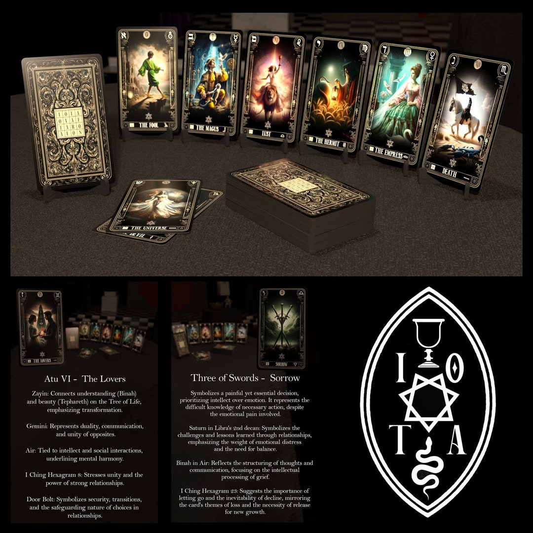 Tarot of the I.O.T.A. Deck, 78 Esoteric Cards for Divination and Study ...