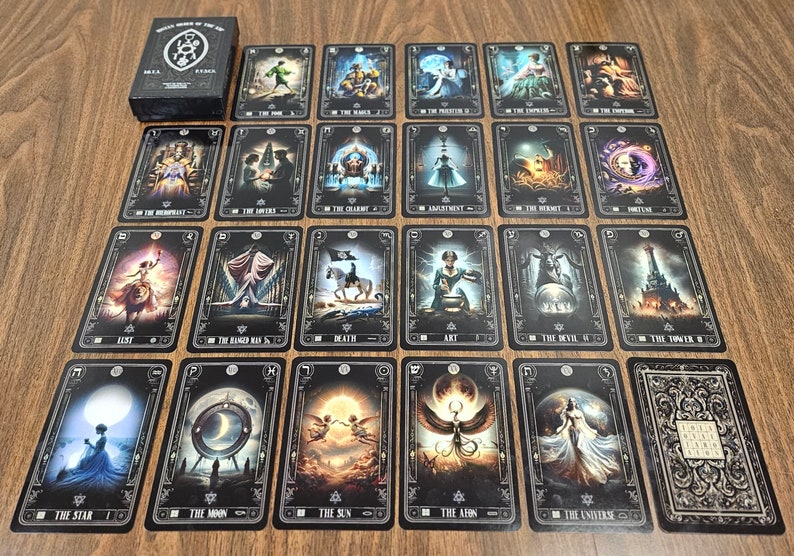 Tarot of the I.O.T.A. Deck, 78 Esoteric Cards for Divination and Study ...