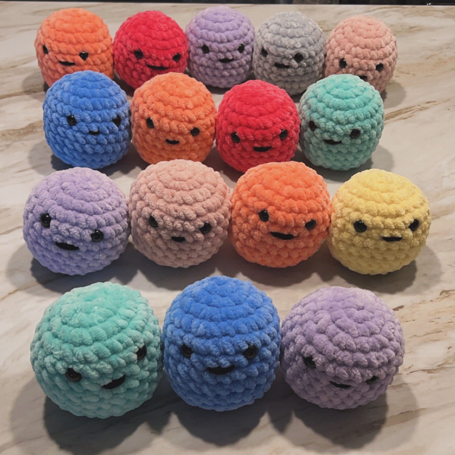 Crochet Stress Blob - Etsy