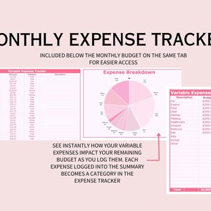 Monthly & Annual Budget Excel Spreadsheet Planner | Monthly Yearly ...
