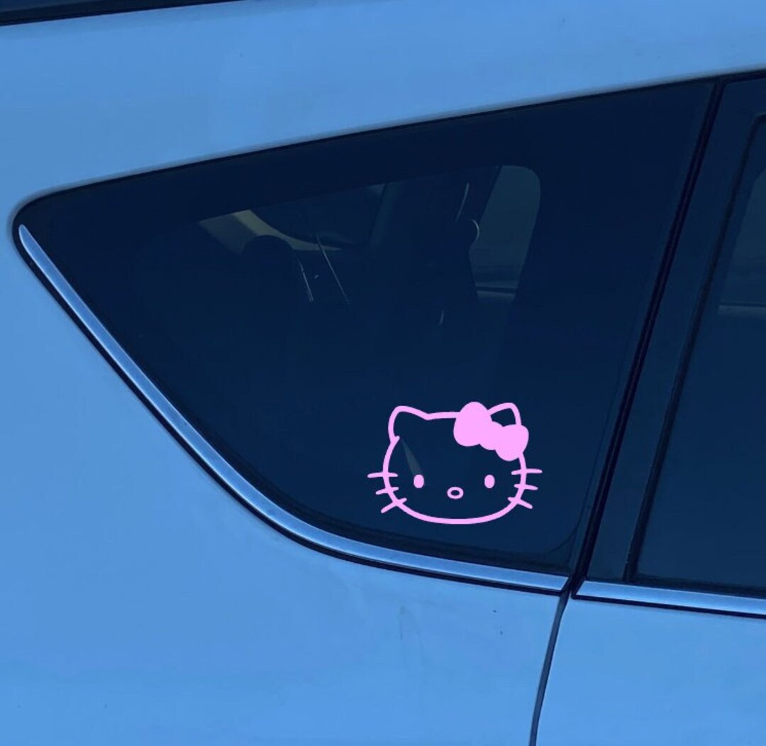 Hello Kitty Decal Sticker Car Decal, Yeti Decal, Cell Phone, Decal ...