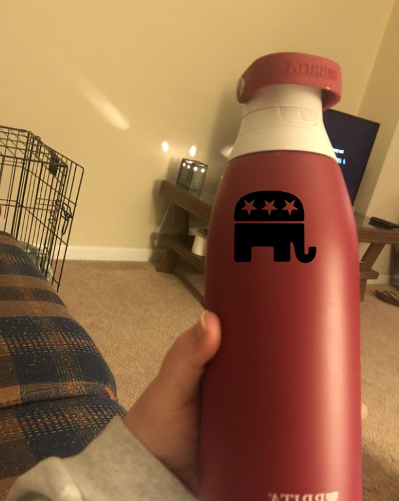 Republican Decal Sticker Many Sizes, Colors, and Styles Car Decal, Yeti ...
