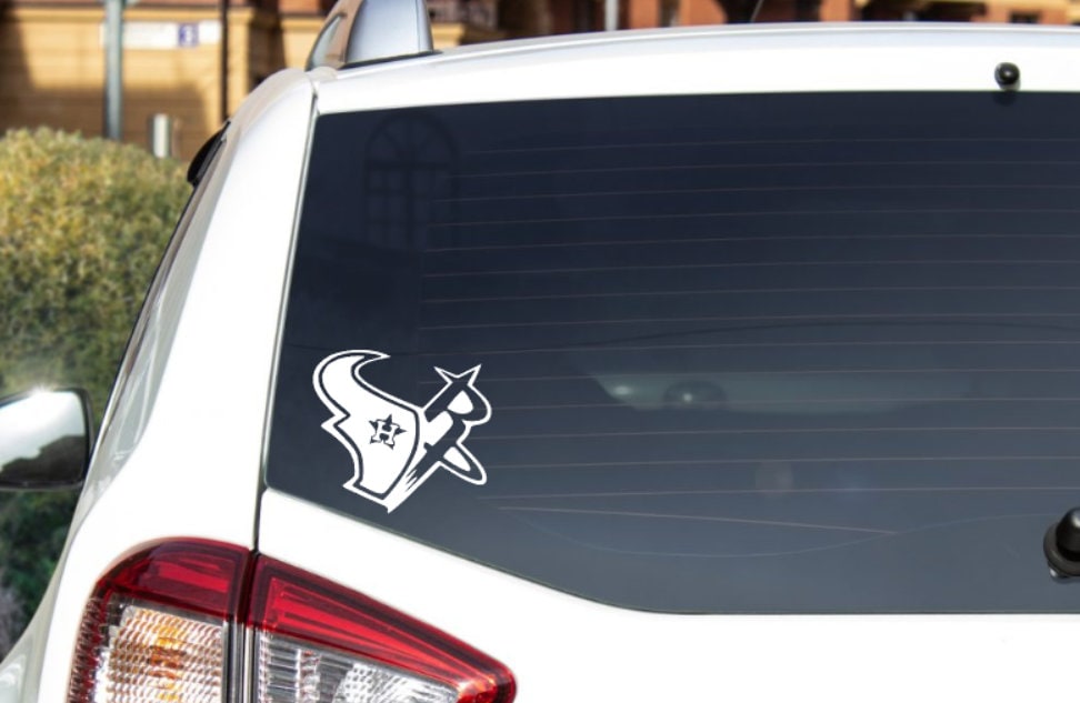 Houston Texans Rockets Astros Sticker/decal, Houston Rockets, Houston ...