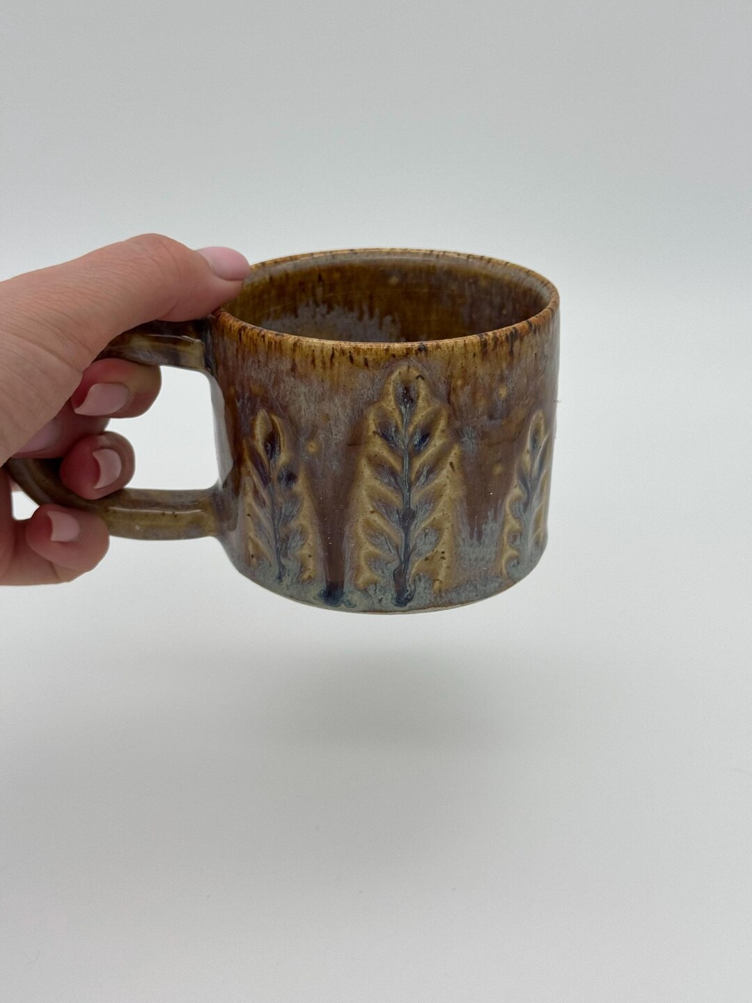 Handcrafted Stoneware Coffee Mug: Rustic Ceramic Tea Cup - Etsy