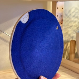 Mirror RED & BLUE FLOWERS Handmade Ceramic Mirror Wall Décor Ceramic ...