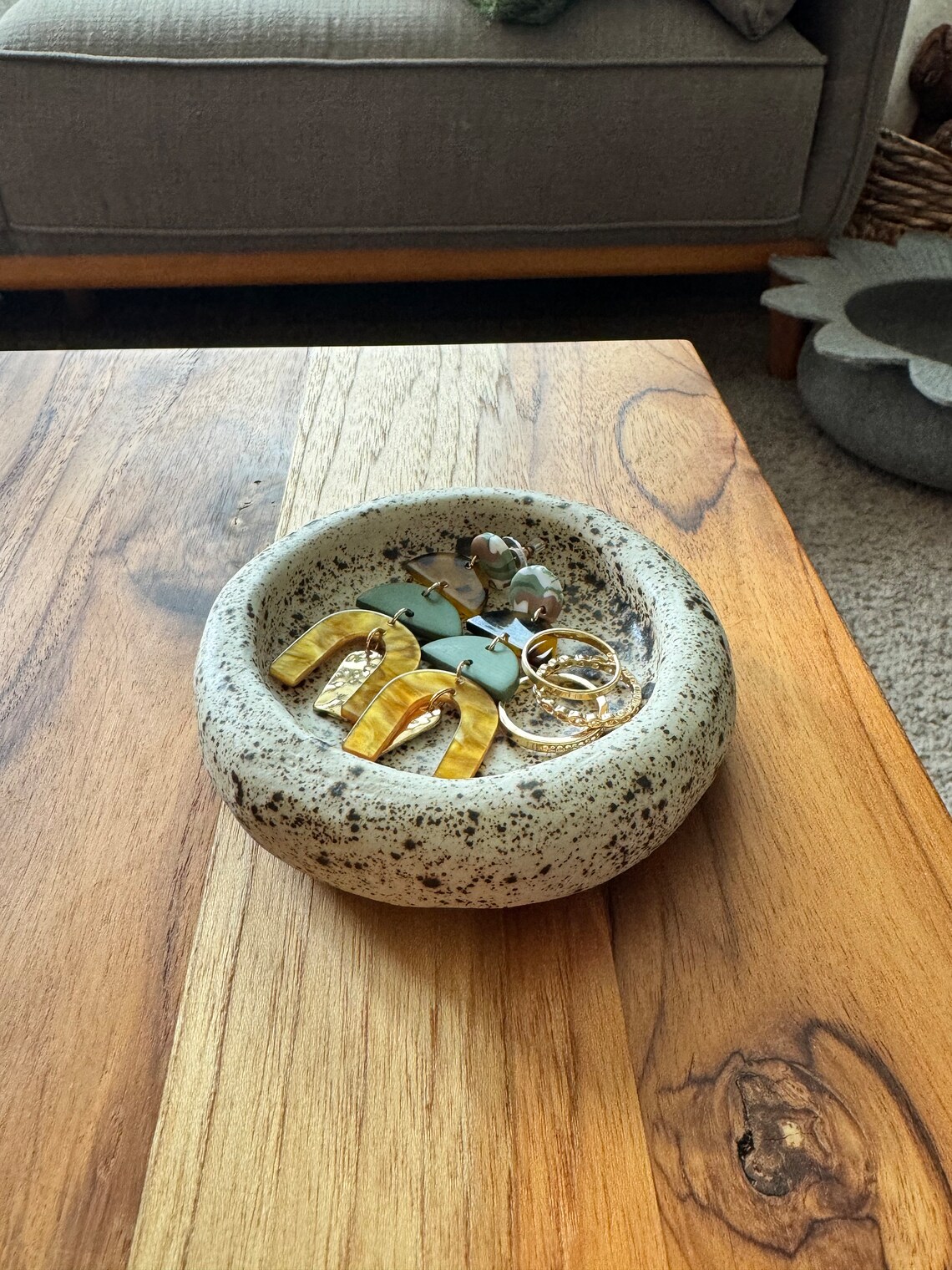 Ceramic Jewelry Plate | Ceramic Ring Dish - Etsy