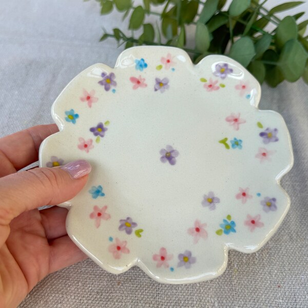 Plate Hand Painted - Etsy