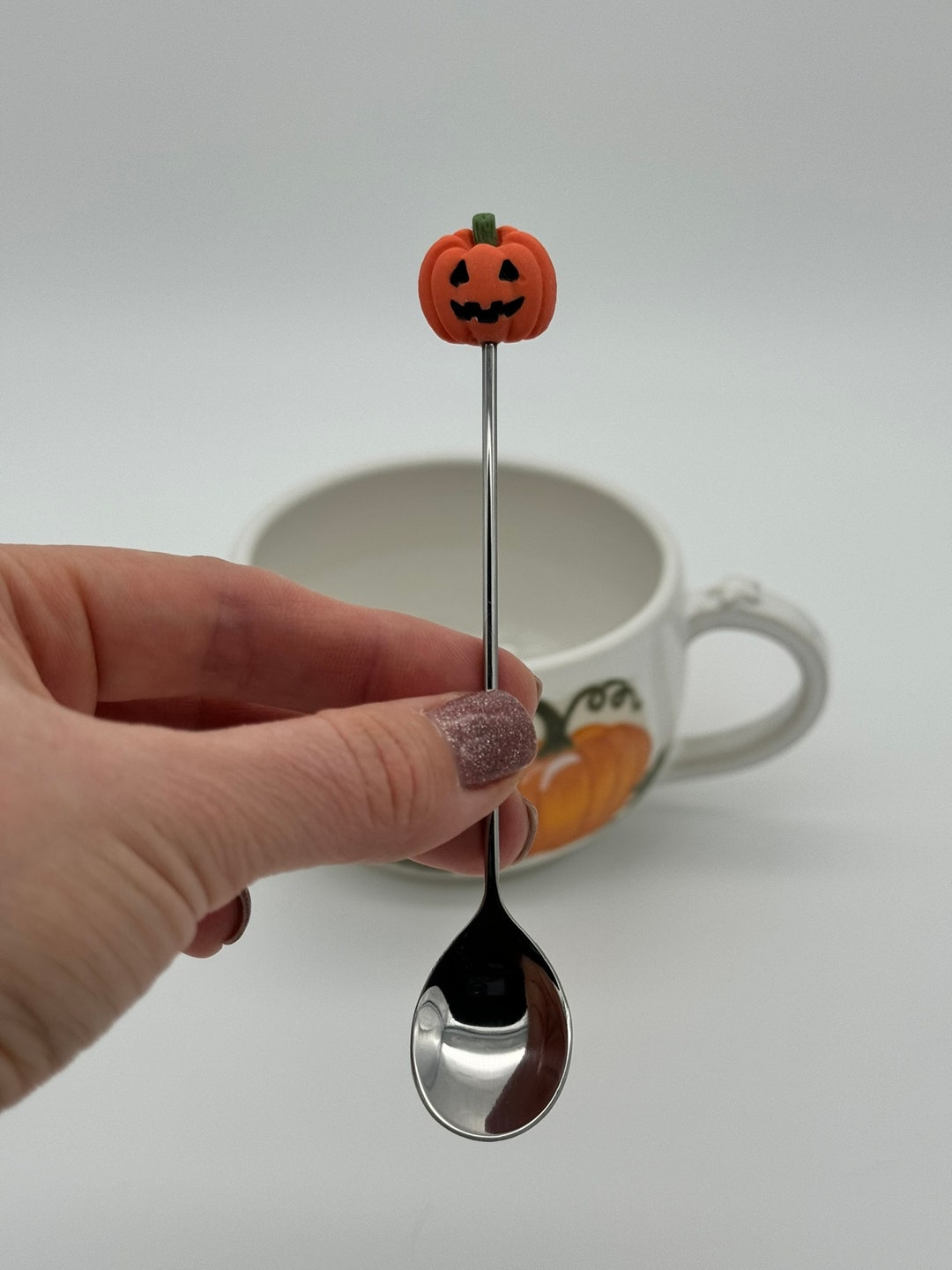 Pumpkin Halloween Spoon - Etsy