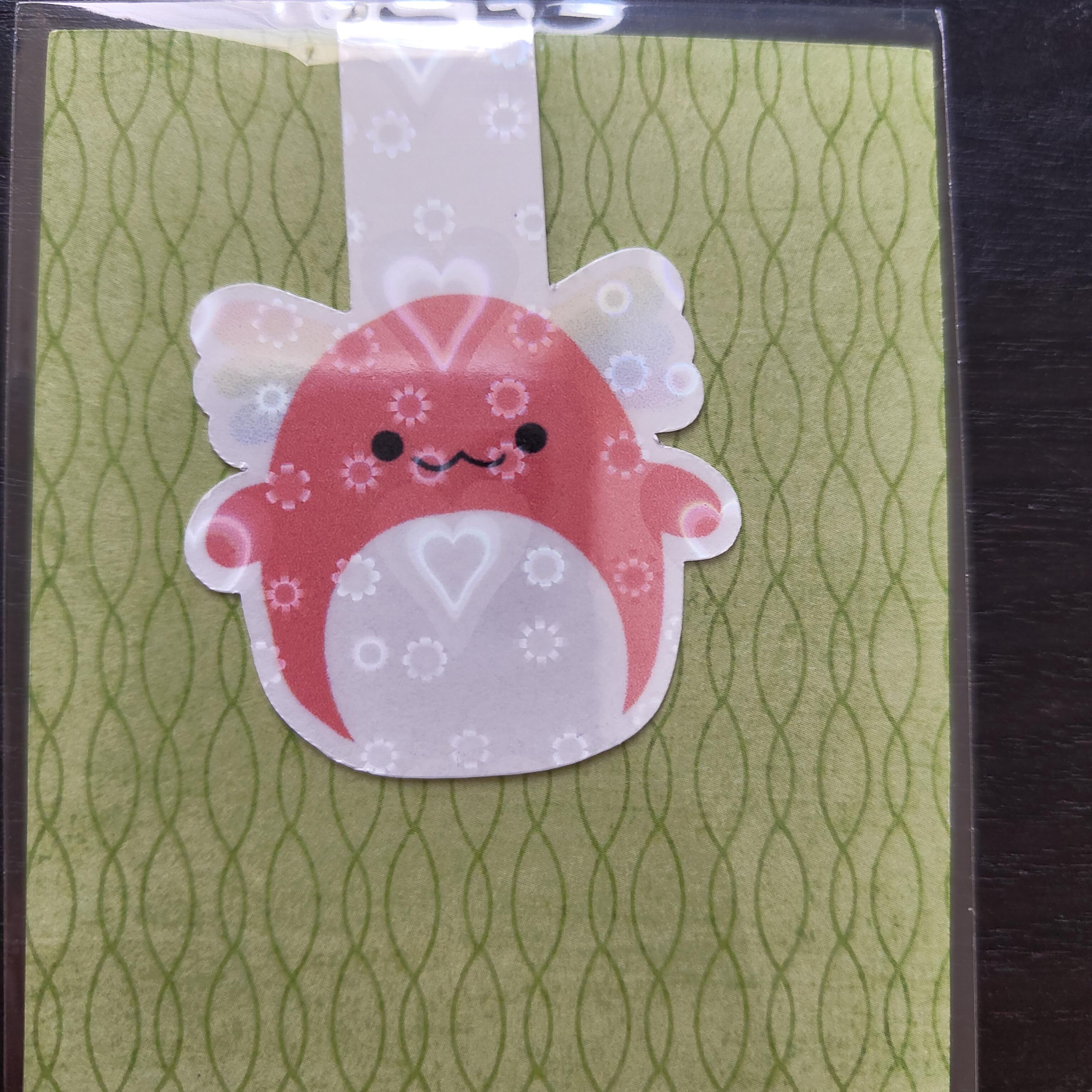 Cute Squishmallow Holographic Magnetic Bookmark | Page Saver | Page ...