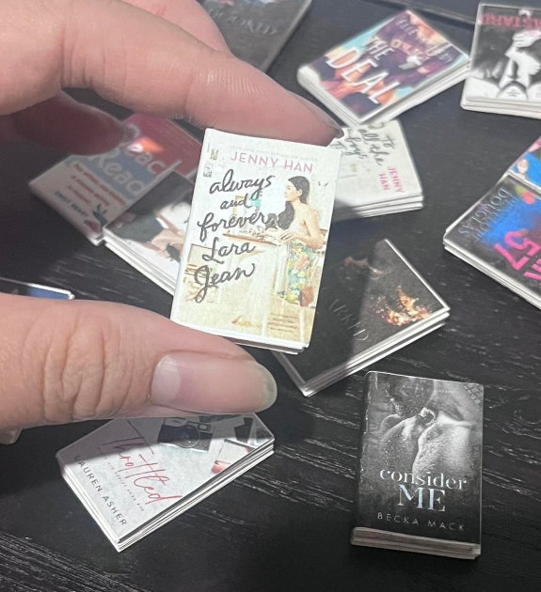 Custom Mini Books | TBR Jar Books | Doll House Books | Books Read - Etsy