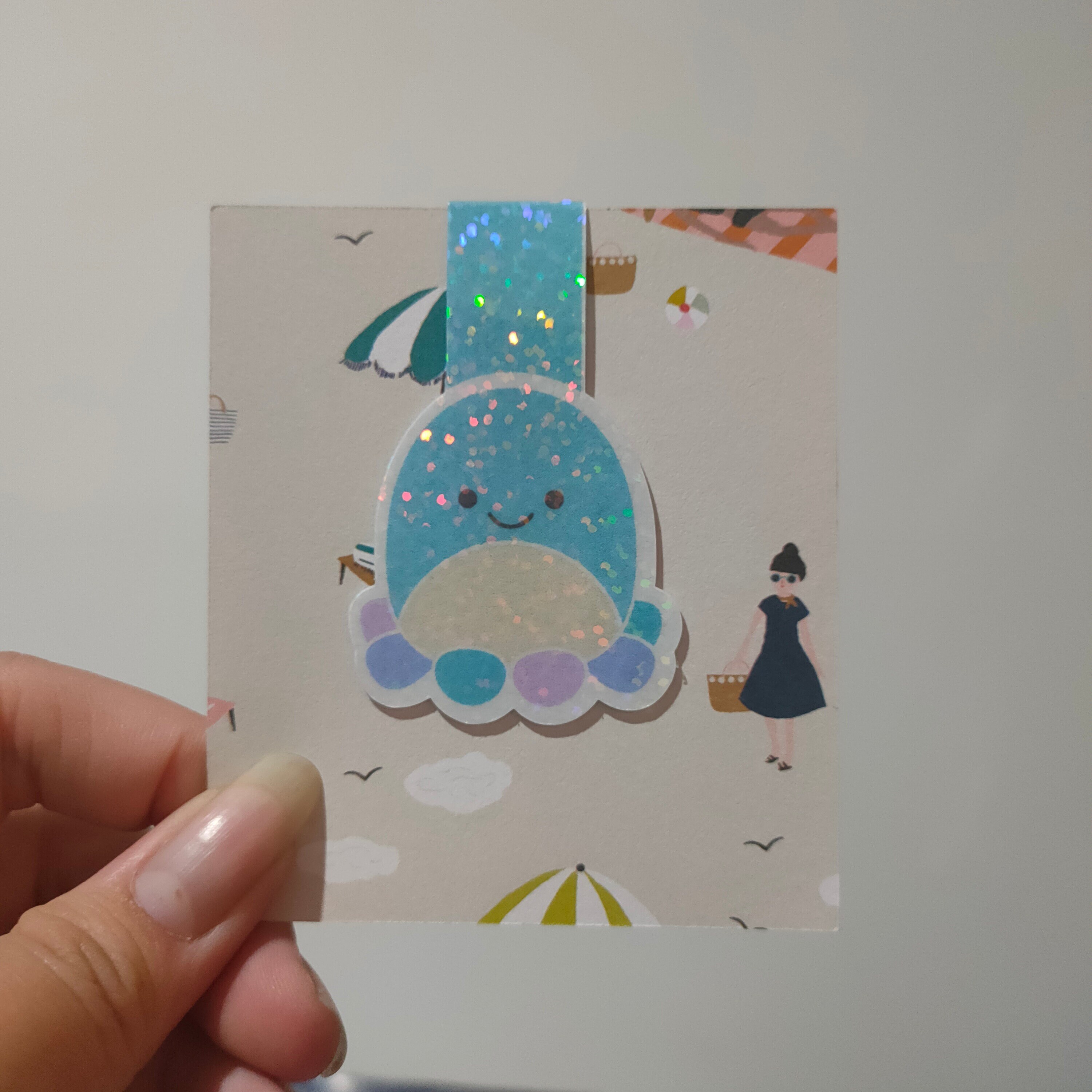 Cute Squishmallow Holographic Magnetic Bookmark | Page Saver | Page ...