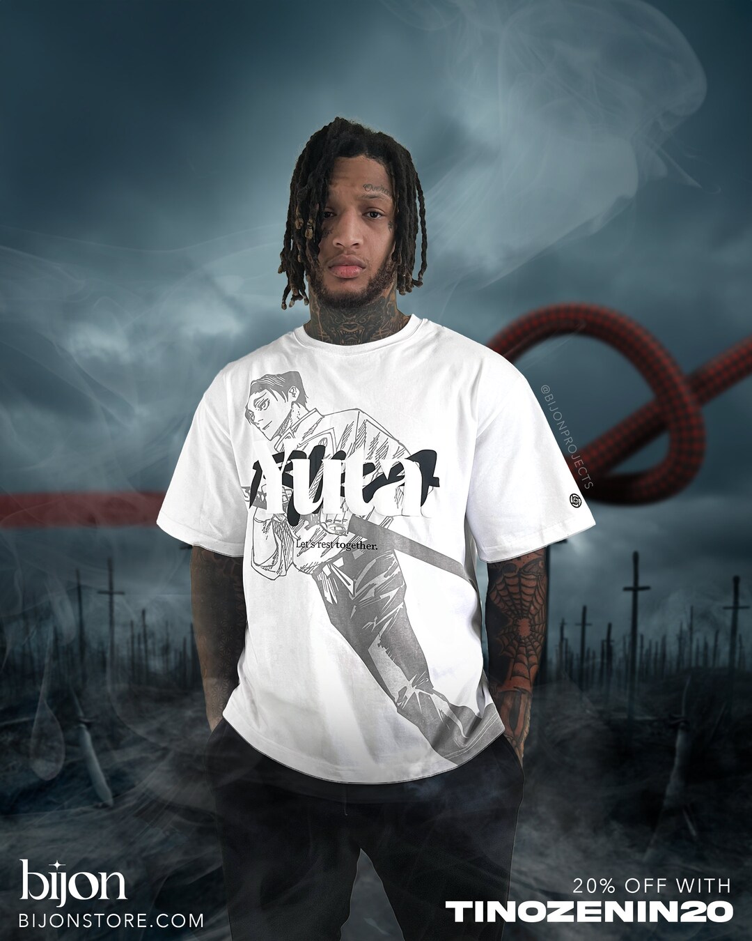 YUTA OKKOTSU, Oversized Boxy Shirt, Anime Inspired JJK Shirt by Bijon ...