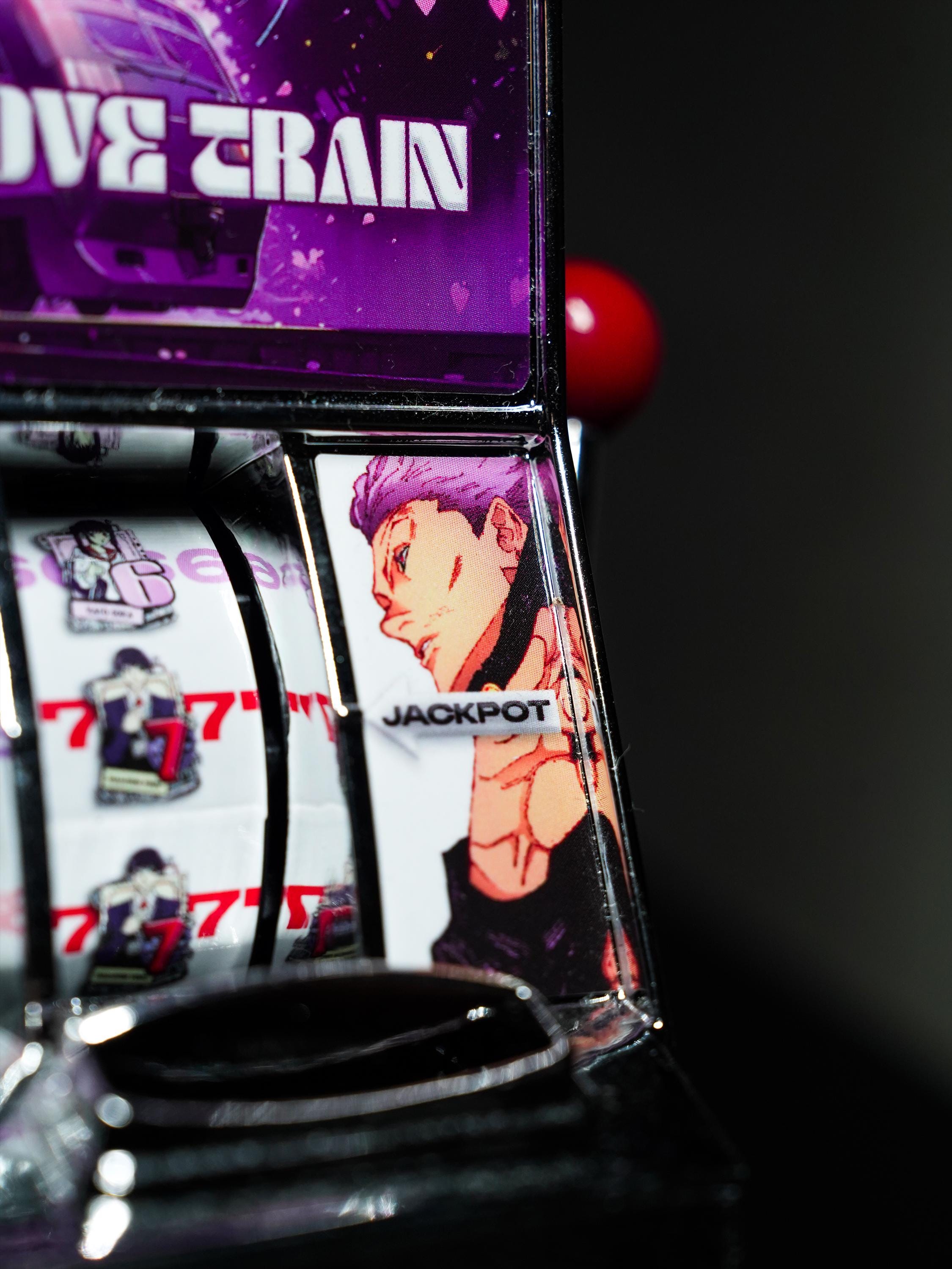 Restless Gambler JJK Hakari Miniature Slot Machine , Desk Accessory ...