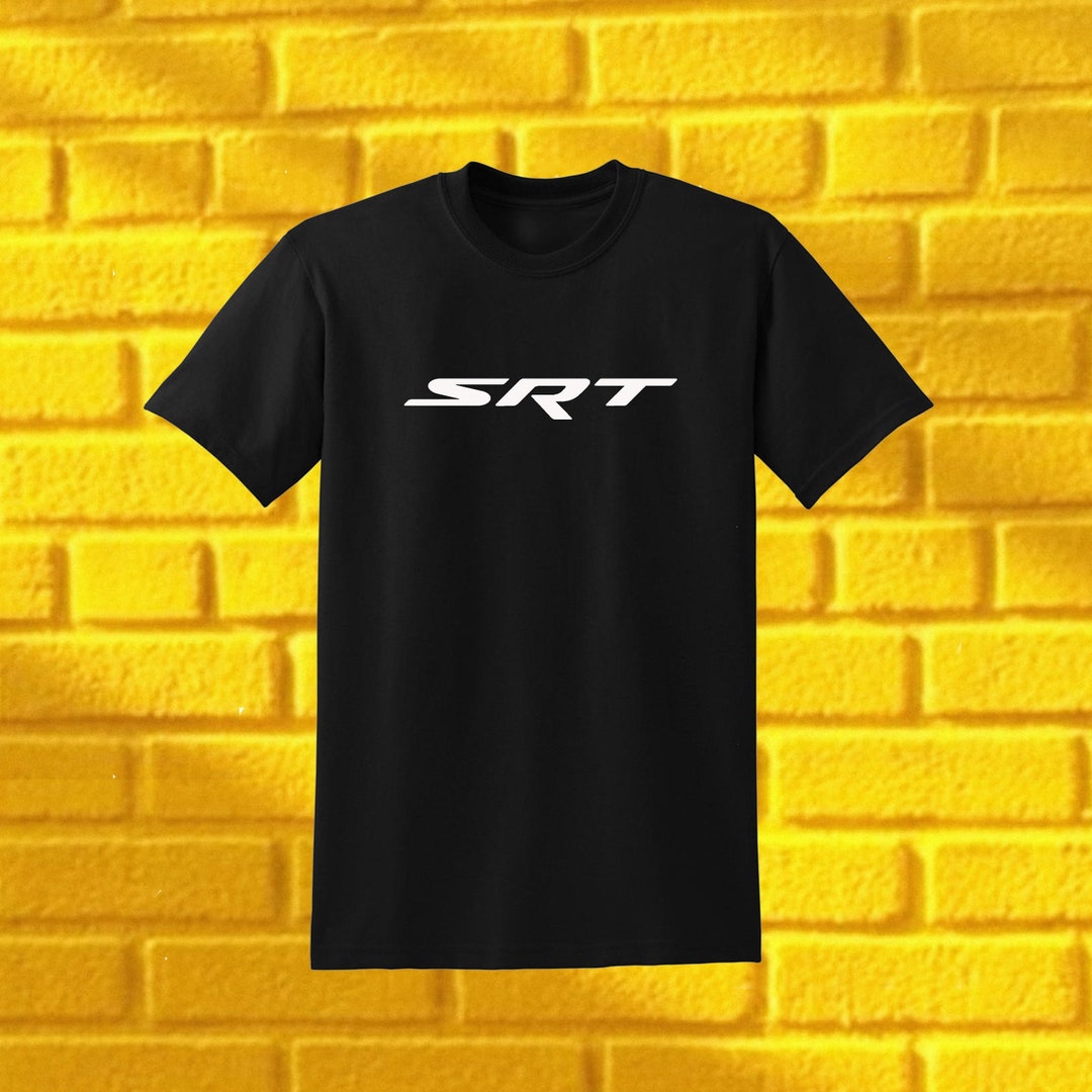 Dodge SRT Logo Black T-shirt - Etsy