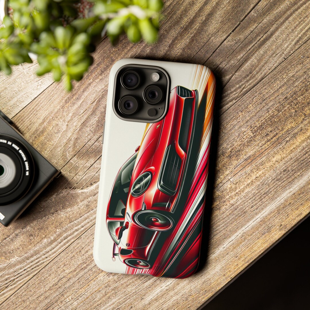 Red Porsche 911 Turbo Dynamic Phone Case - Etsy