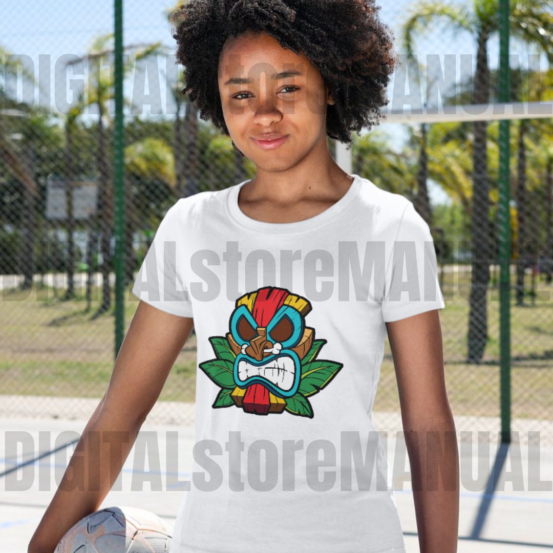 Manually Vectorized Tiki, Png, Pdf, Eps, Dxf, Eps, Svg, Cricut, Vector ...