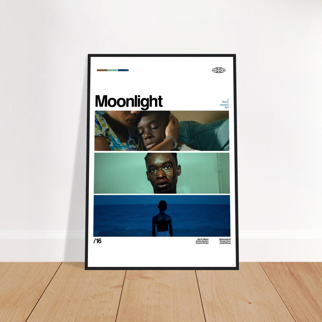 Moonlight Movie Poster Wall Art, Fine Art Print, Movie Lover Gift - Etsy