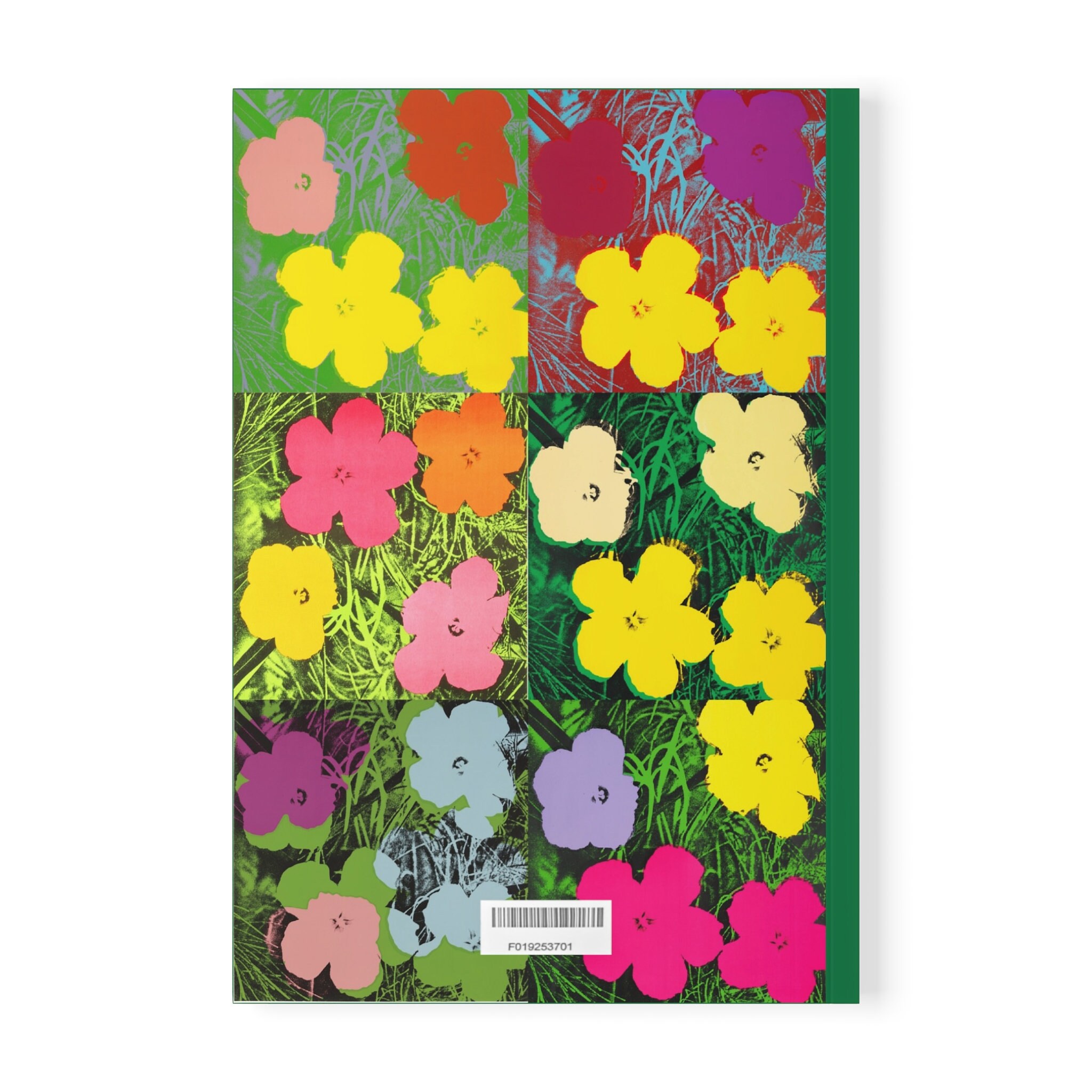 Andy Warhol Flowers Notebook A5 Lined Journal for Creatives Art Lover's ...