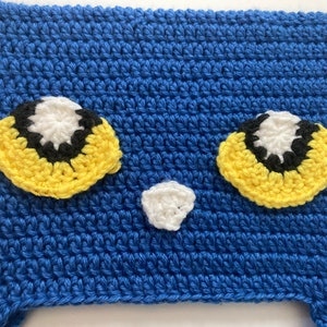 Pete the Cat Inspired Crochet Hat - Etsy
