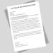 Editable Letter of Recommendation Template: MS Word & PDF (instant ...