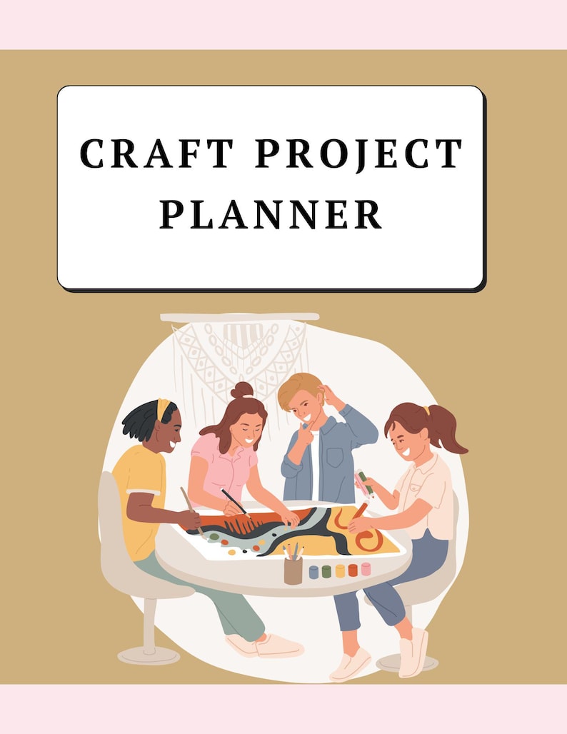 Craft Project Planner | Creative Design and Organization Guide | DIY ...